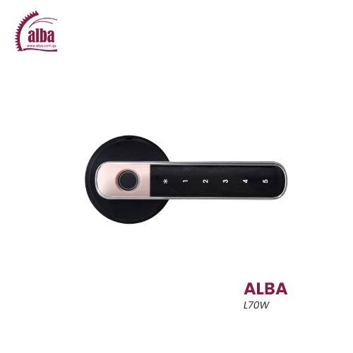 ALBA - L70W - Smart Digital Lock with Fingerprint, RFID, and Keypad ...