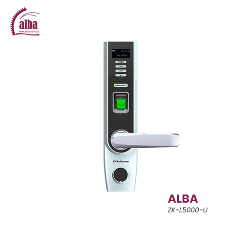 ALBA - Zk-L5000-U - European Standard Biometric Digital Door Lock ...